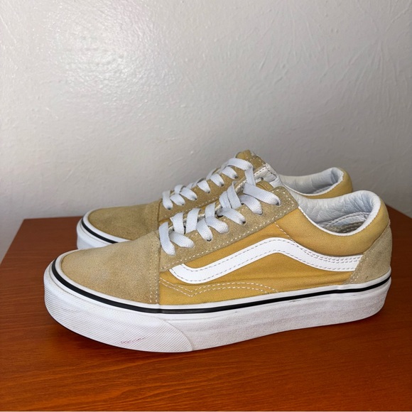 Vans | Shoes | Vans Classic Old Skool Skateboard Mustard Yellow Unisex ...